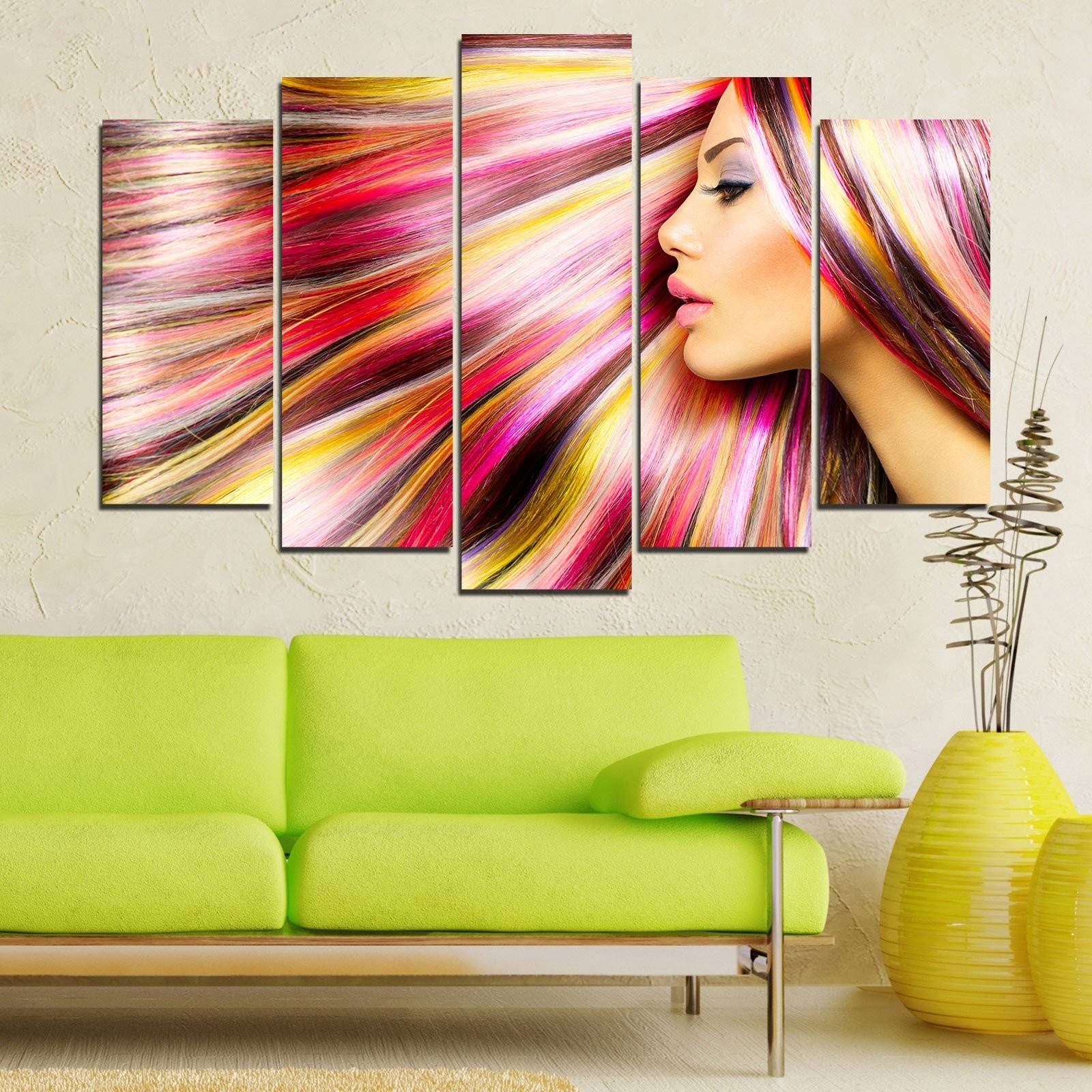 Tablou multicanvas - Par colorat - 7cutii.com